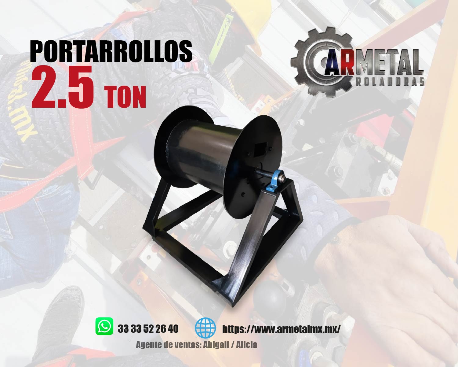 Portarollos de Lámina KR18 | Armetal - Calidad y Eficiencia